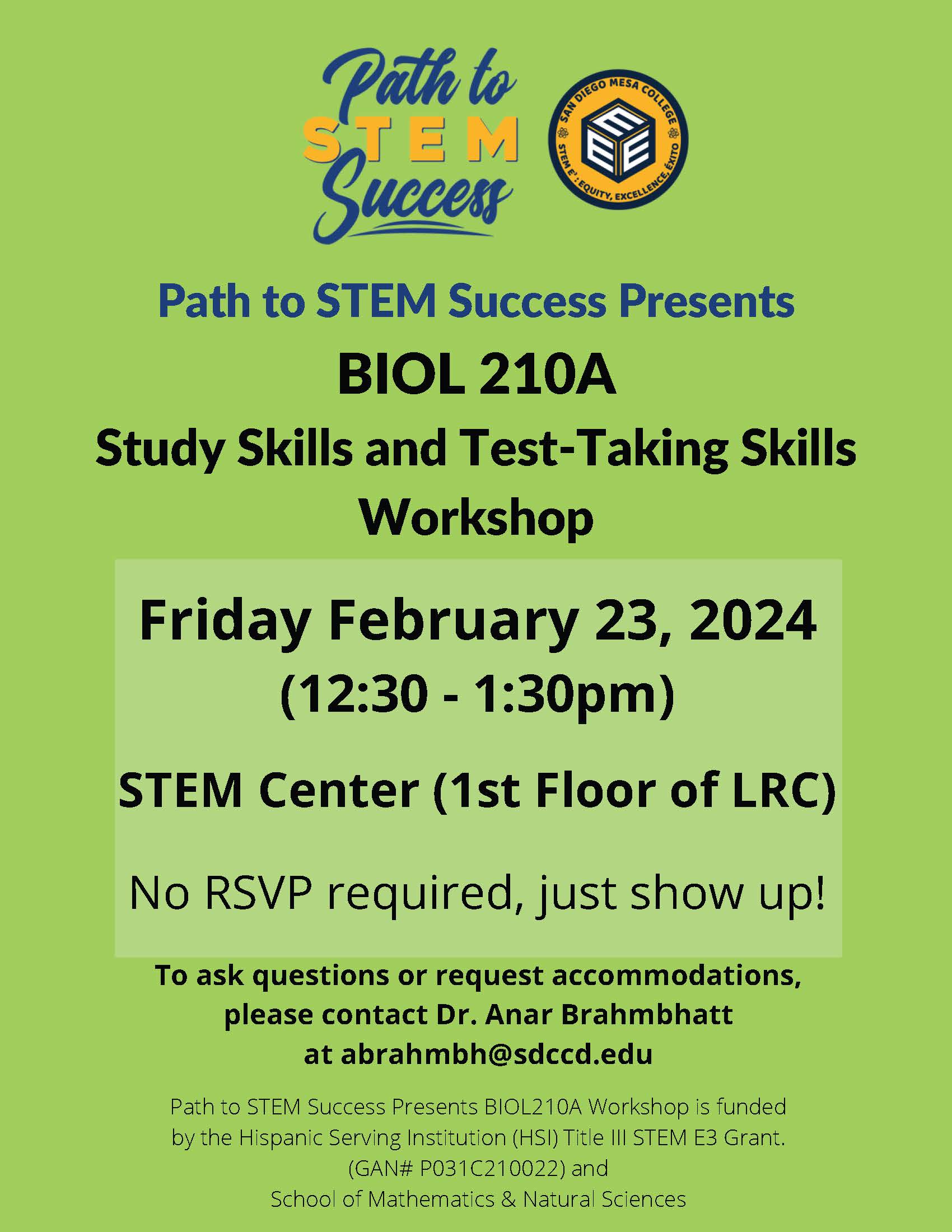 Path to STEM Success