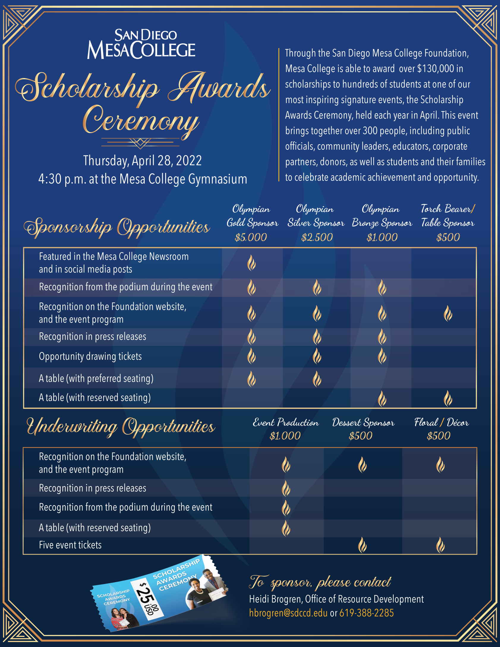Mesa College - Scholarship Ceremony